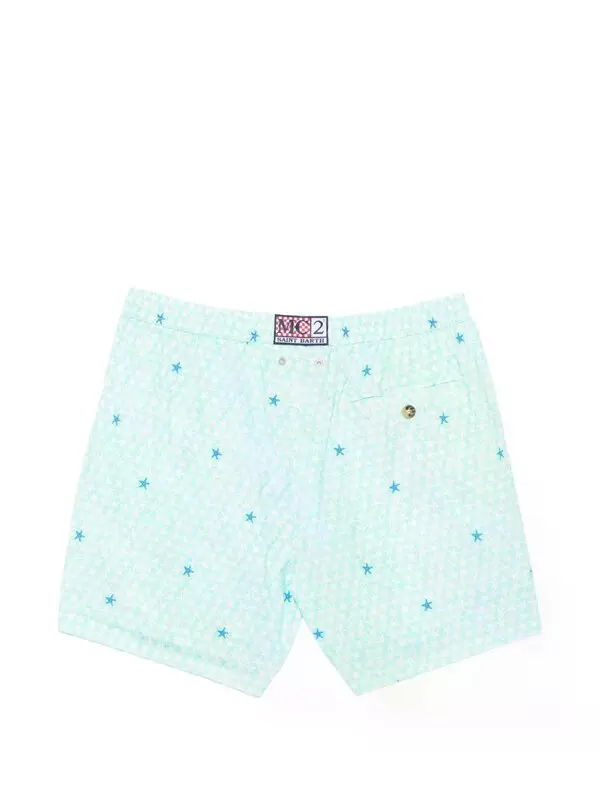 MC2 SAINT BARTH Starfish-print Swim Shorts