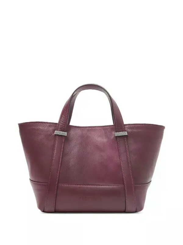 Peserico Itinera Leather Tote Bag