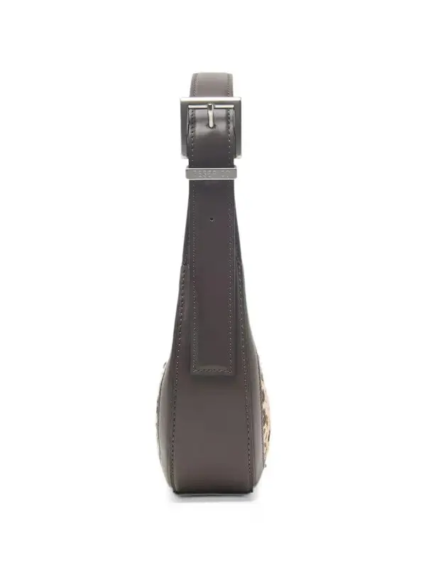 Peserico Animal-print Calf Leather Shoulder Bag