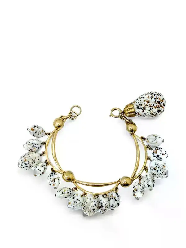 JENNIFER GIBSON JEWELLERY 1950s Speckled Egg Parure