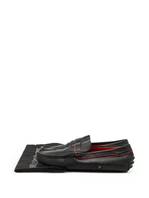 TOD'S X Ferrari Leather Loafers