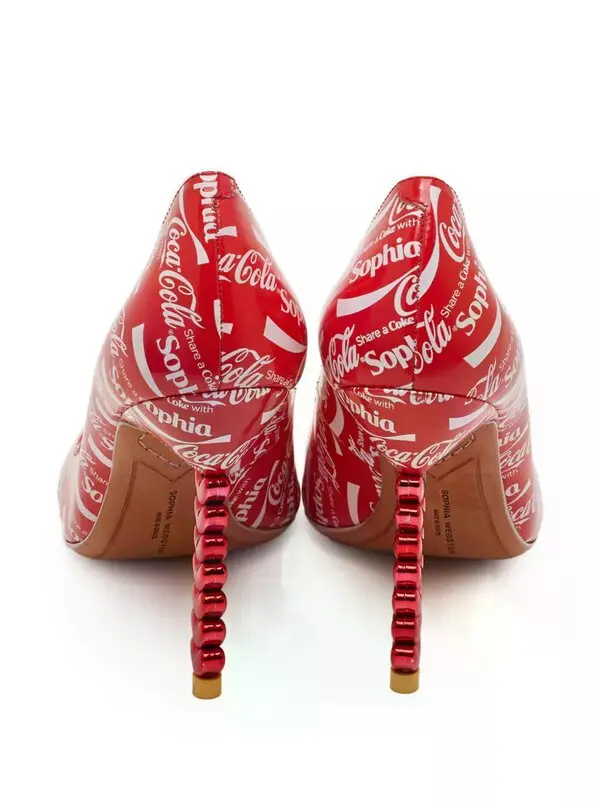SOPHIA WEBSTER X Coca-cola Pointed-toe Pumps