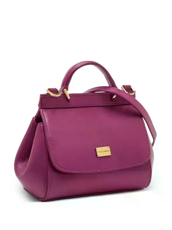 Dolce & Gabbana Miss Sicily Tote Bag - Purple