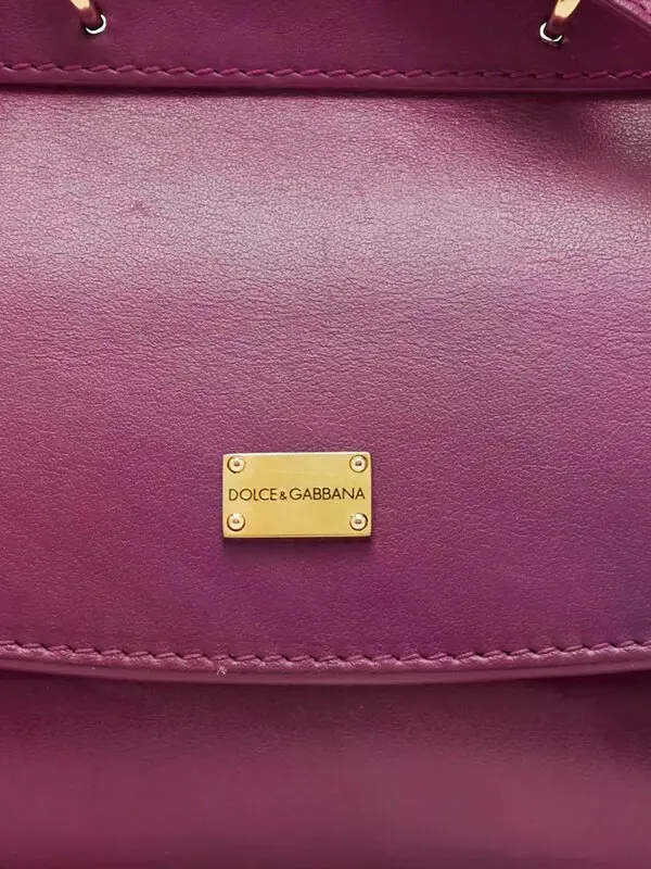 Dolce & Gabbana Miss Sicily Tote Bag - Purple