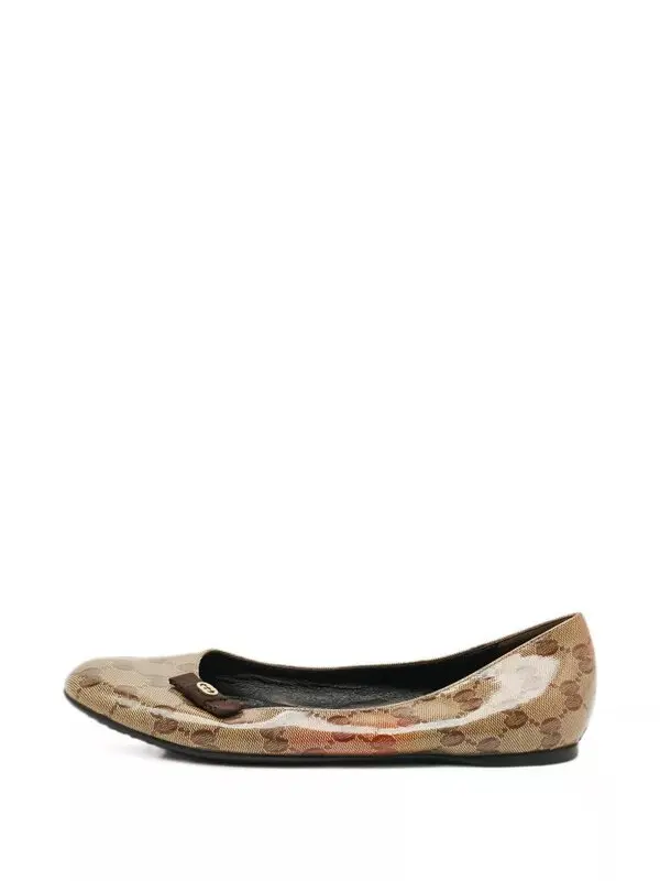 Gucci Hysteria Ballet Flats - Neutrals