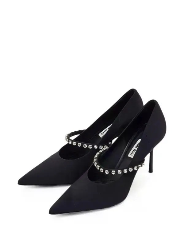 Miu Miu Crystal-embellished Pumps