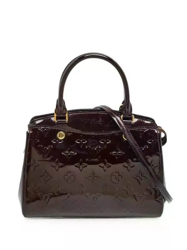 LOUIS VUITTON Brea Monogram Vernis Handbag - Brown