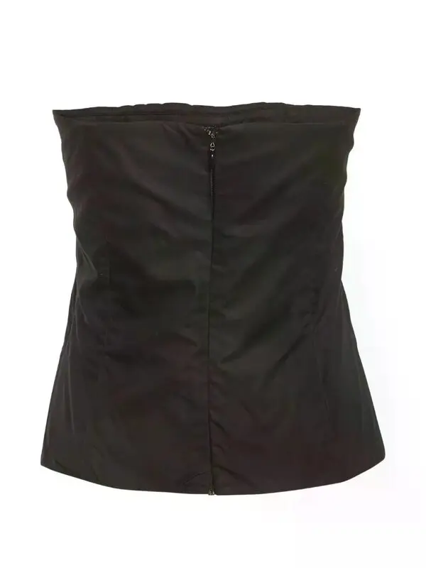 Khaite Strapless Corset Top - Black