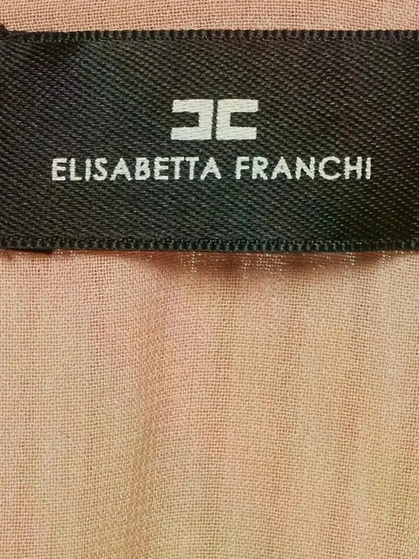 Elisabetta Franchi Embellished Layered Dress