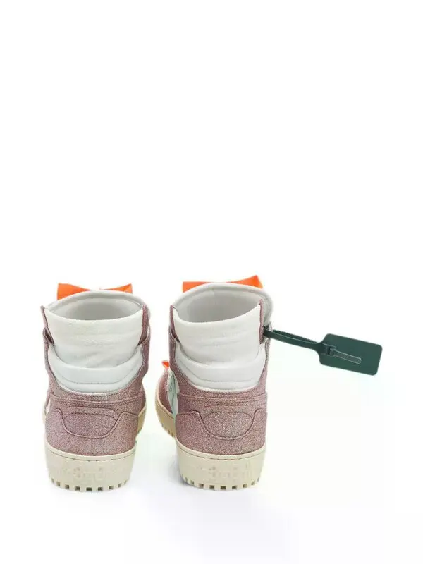 Off-White Glitter High-top Sneakers