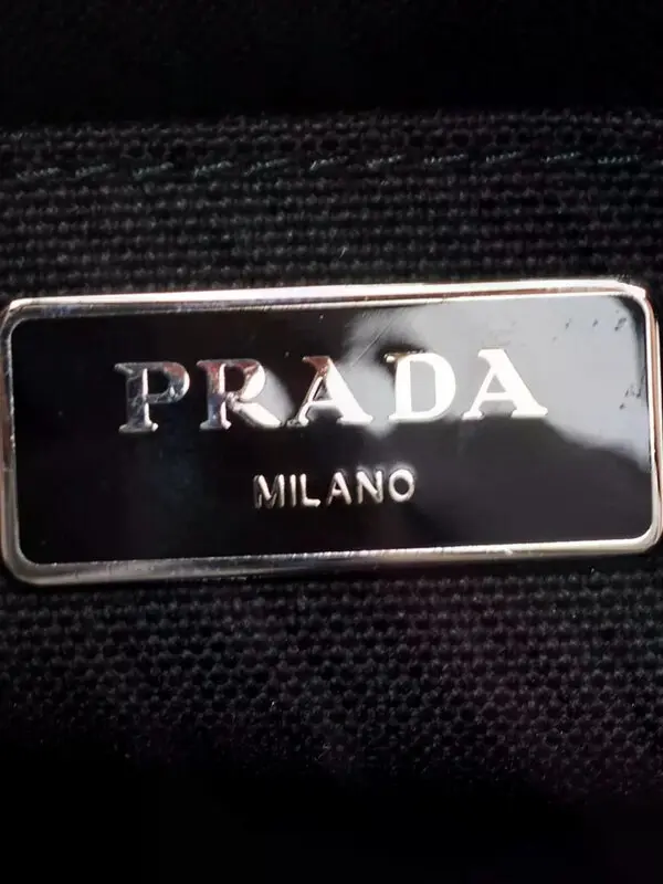 Prada Canapa Crochet Tote Bag