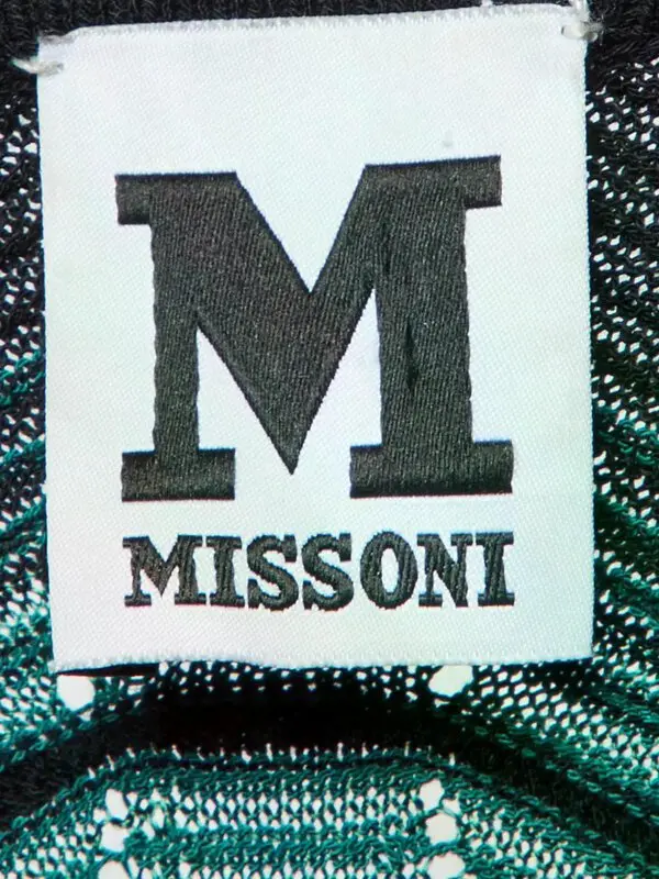 Missoni Midi Zig Zag Knit Dress