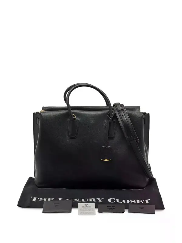 Mcm Milla Leather Tote Bag