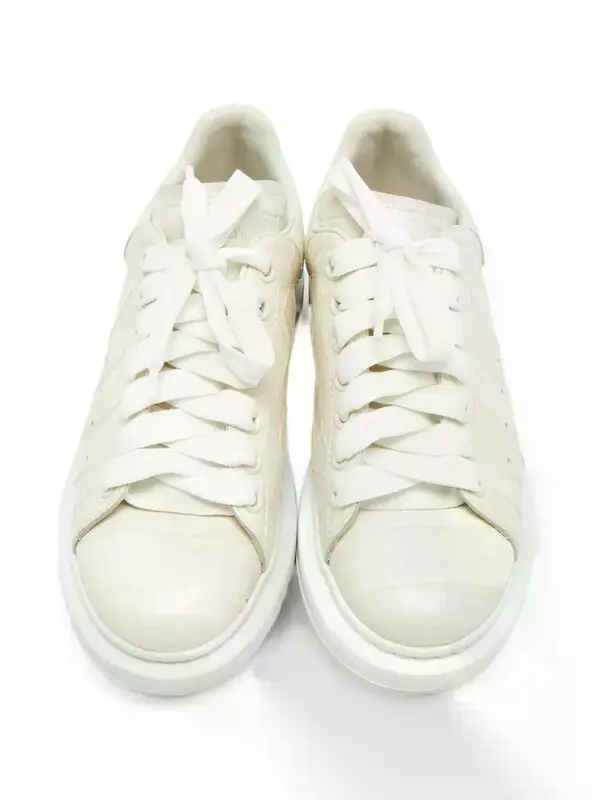 Alexander McQueen Oversized Croc-embossed Sneakers