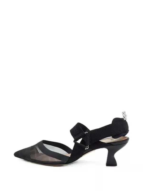Fendi Colibri Zucca Mesh Pumps