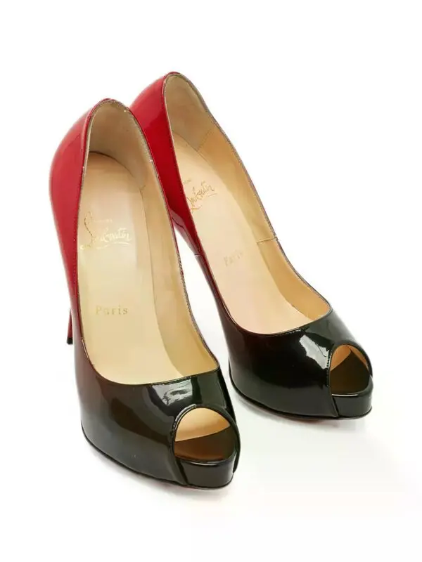 CHRISTIAN LOUBOUTIN Lady Peep Peep-toe Pumps
