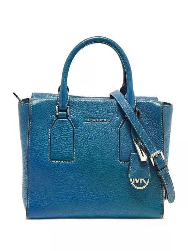 Michael Kors Selby Leather Tote Bag - Blue