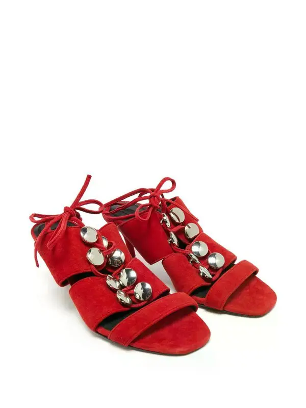 ALEXANDER WANG Studded Caged Sandals