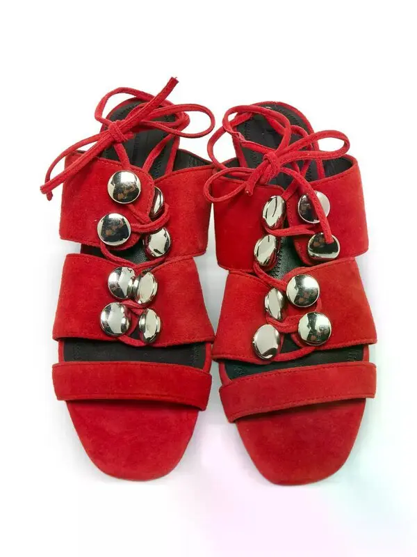 ALEXANDER WANG Studded Caged Sandals