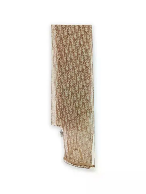 Dior Oblique Print Scarf - Neutrals
