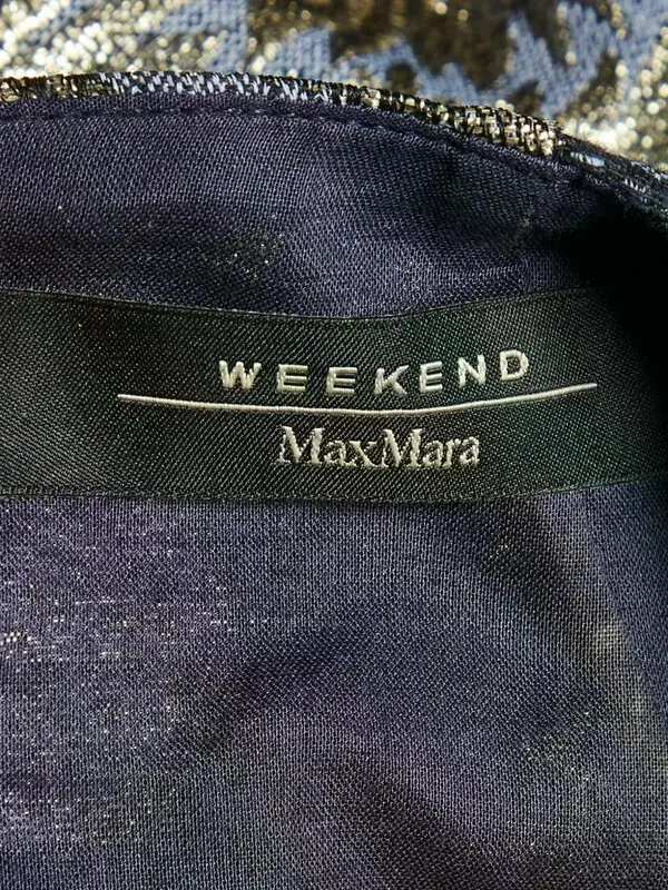 Max Mara Floral-brocade Blouse