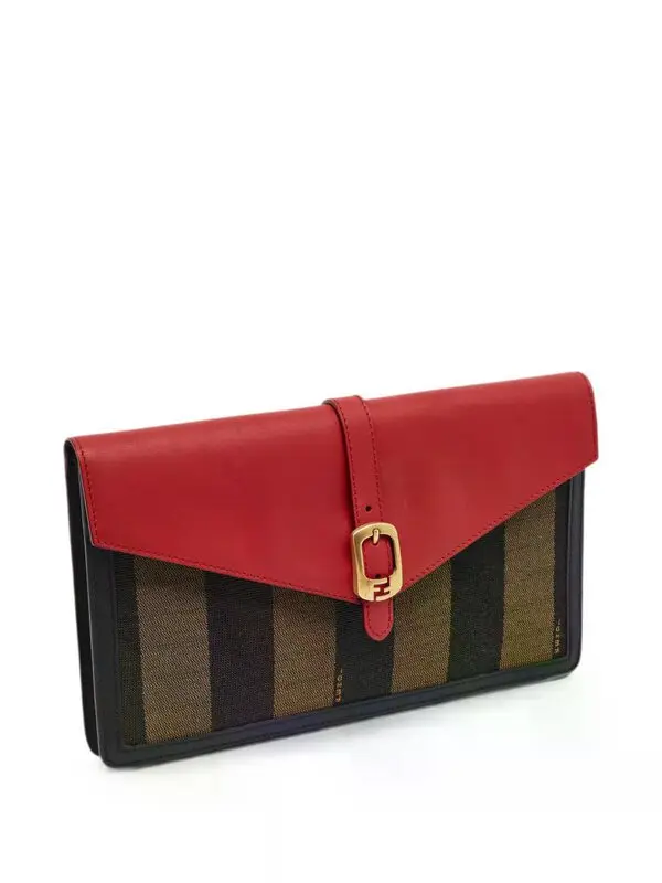 Fendi 2013 Pequin Buckle-fastening Clutch Bag