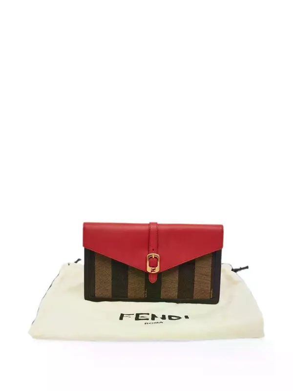 Fendi 2013 Pequin Buckle-fastening Clutch Bag