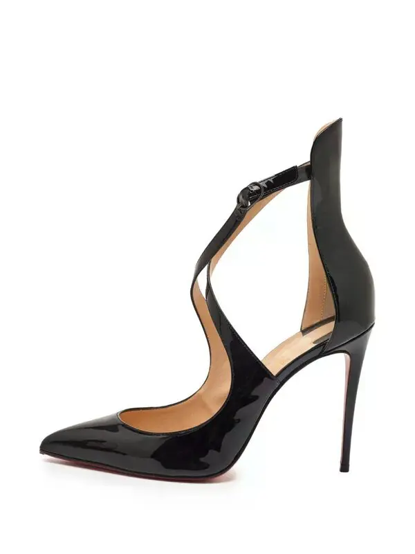 CHRISTIAN LOUBOUTIN Marlenarock Pointed-toe Pumps - Black