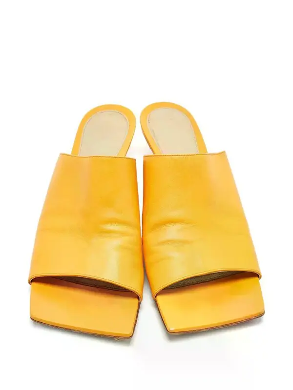 Bottega Veneta Stretch Square-toe Sandals