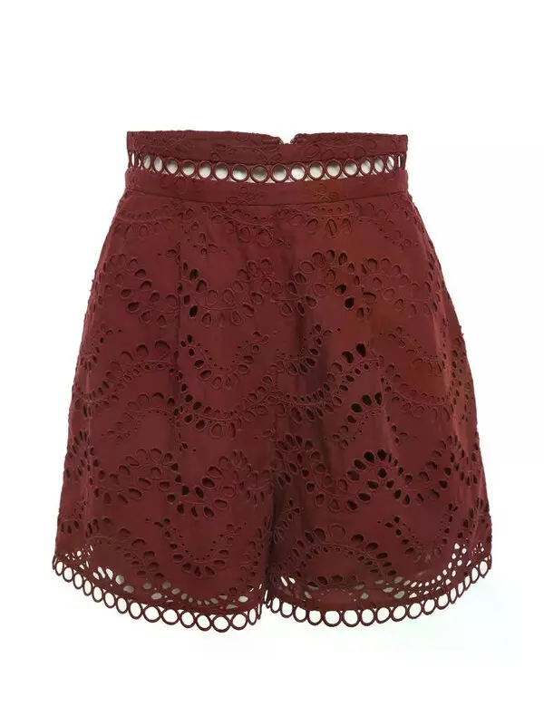 Zimmermann Broderie Anglaise Shorts