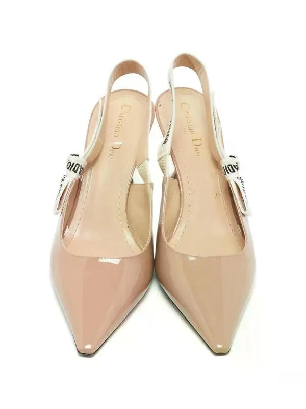 Dior J'adior Pointed Toe Heeled Pumps - Neutrals