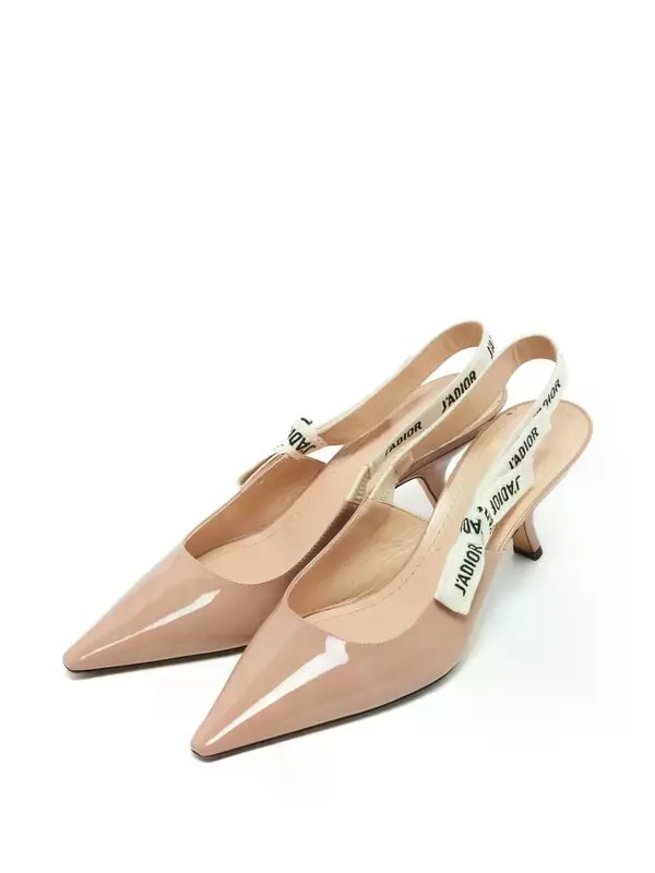 Dior J'adior Pointed Toe Heeled Pumps - Neutrals