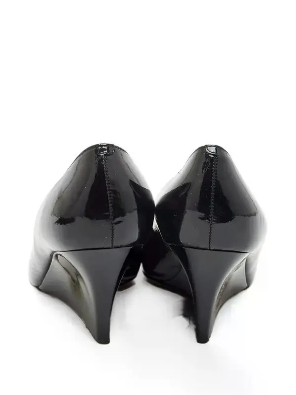 JIMMY CHOO Baxen Peep-toe Wedge Pumps