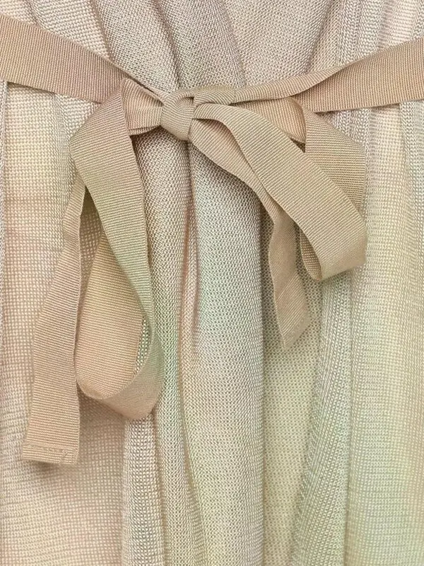 Roberto Cavalli Stretch-knit Belted Cardigan