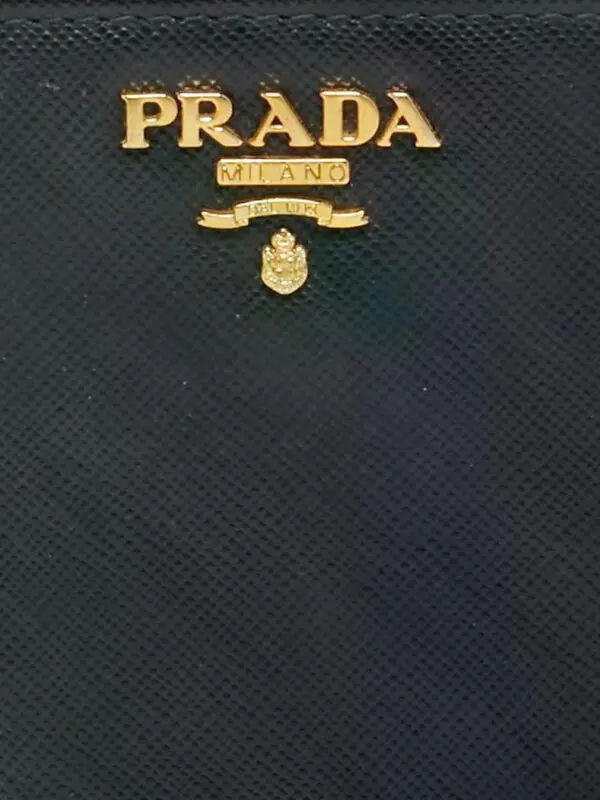 Prada Saffiano-leather Logo-plaque Wallet