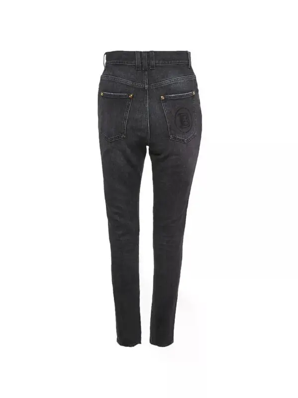 Balmain Faded Wash Skinny Jeans