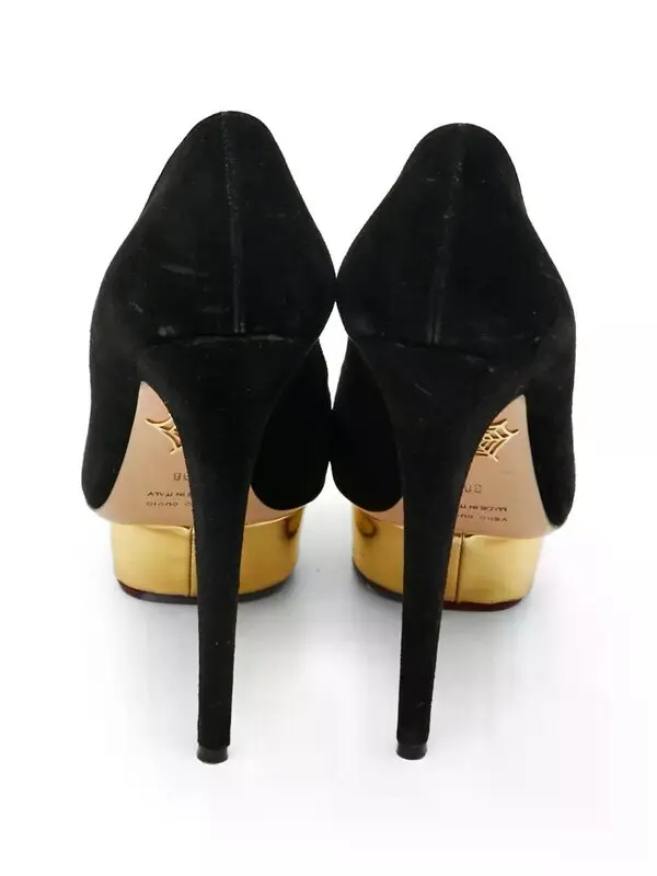 CHARLOTTE OLYMPIA Dolly Platform Pumps - Black