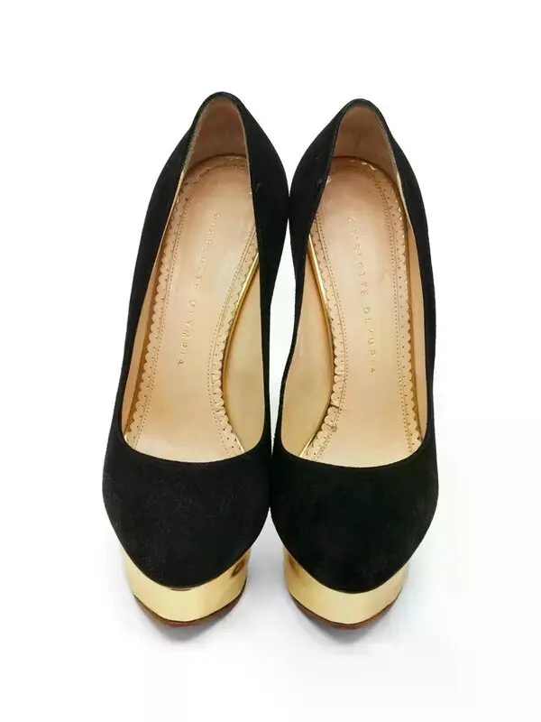 CHARLOTTE OLYMPIA Dolly Platform Pumps - Black