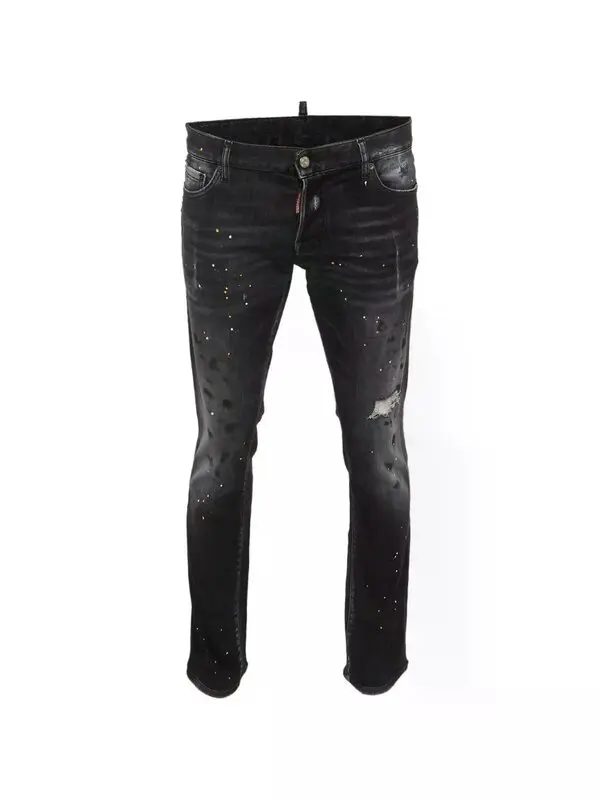 Dsquared2 Distressed-finish Slim-fit Jeans