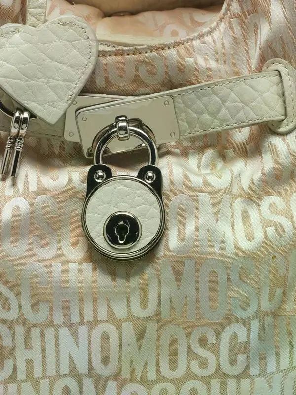 Moschino Padlock-detail Tote Bag