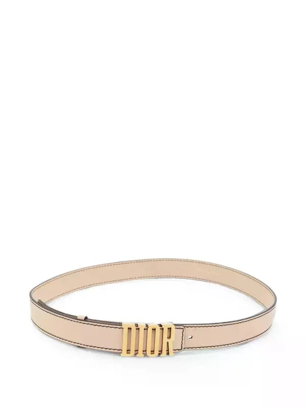 Dior 2018 D-fence Leather Buckle Belt