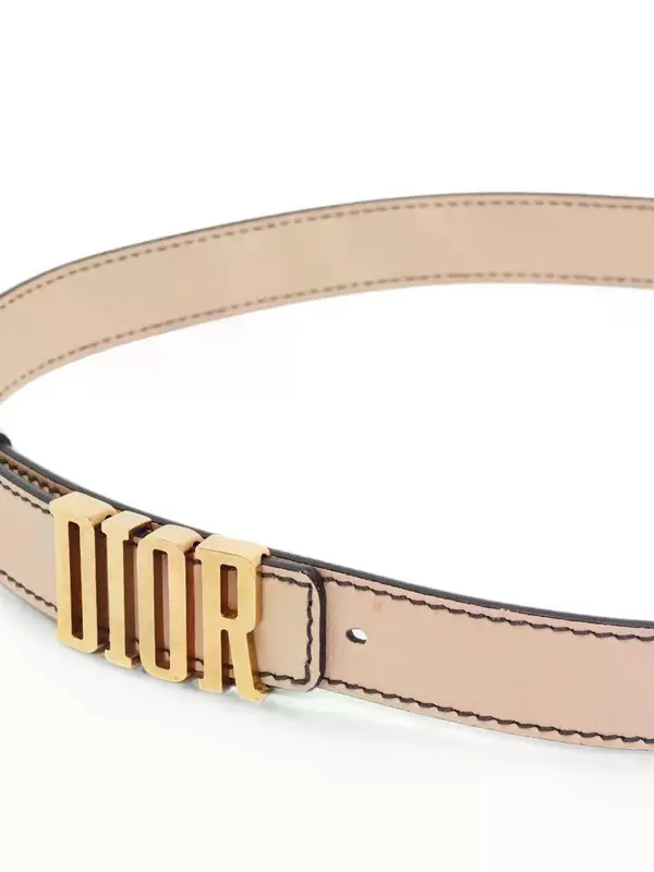 Dior 2018 D-fence Leather Buckle Belt