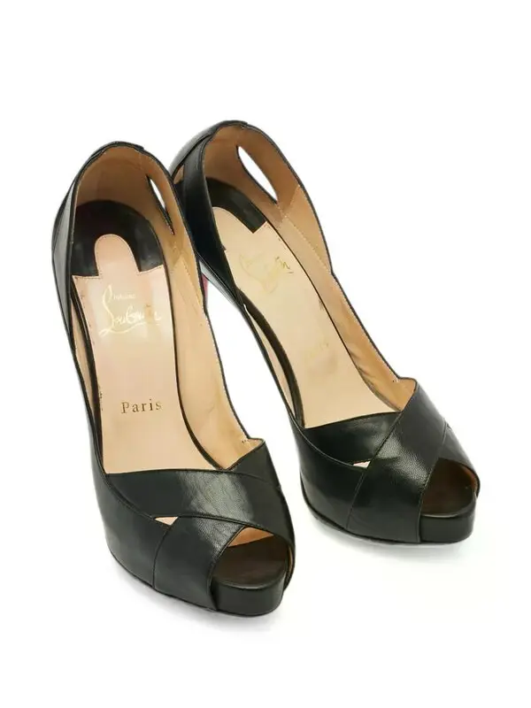 CHRISTIAN LOUBOUTIN Academia Leather Pumps