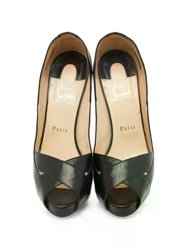 CHRISTIAN LOUBOUTIN Academia Leather Pumps