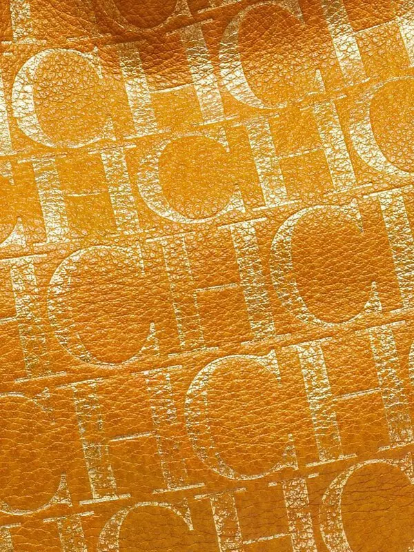 Carolina Herrera Monogram Ring Handle Tote Bag