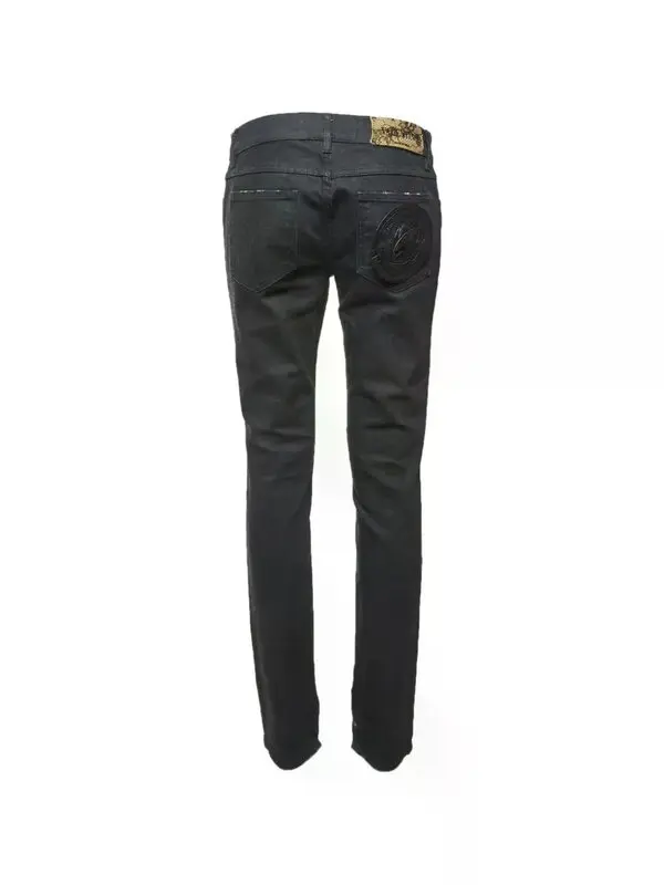Valentino Garavani Distressed Slim-fit Jeans