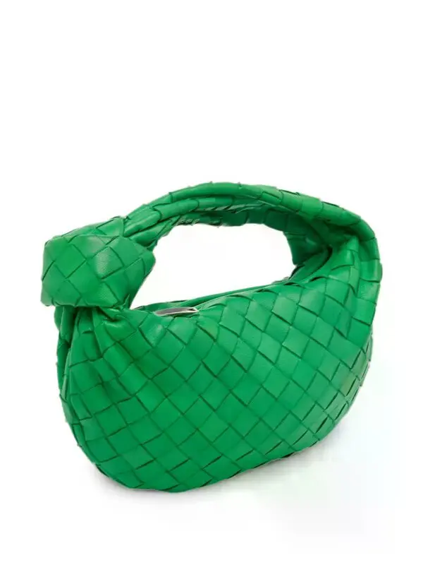 Bottega Veneta Jodie Mini Intrecciato Handbag - Green