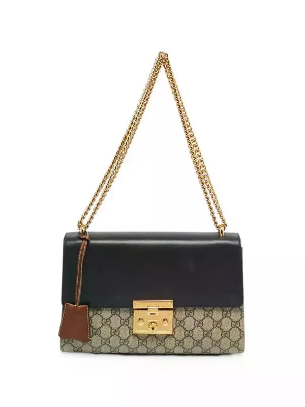 Gucci Medium Padlock Gg Supreme Shoulder Bag