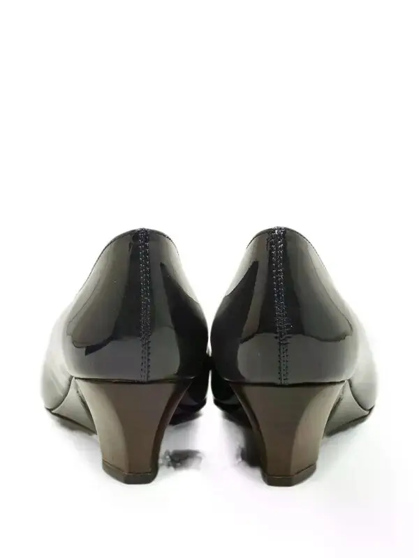 TOD'S Leather Wedge Pumps