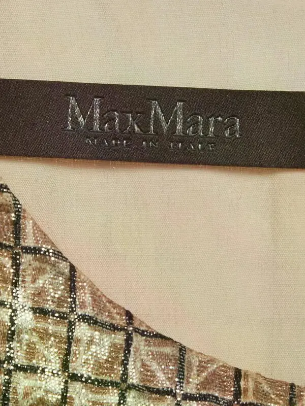 Max Mara Jacquard Sleeveless Top